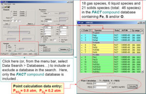 FactSage Modules – FactSage Software and Databases